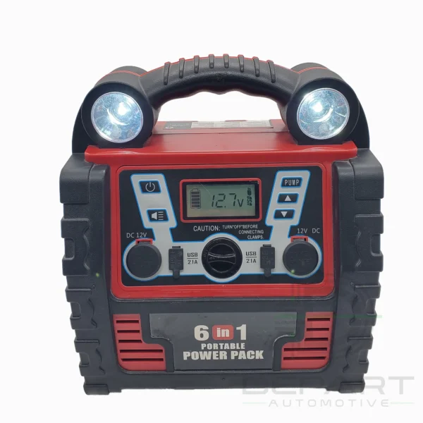 6 in 1 Portable Power Pack – Depart automotive